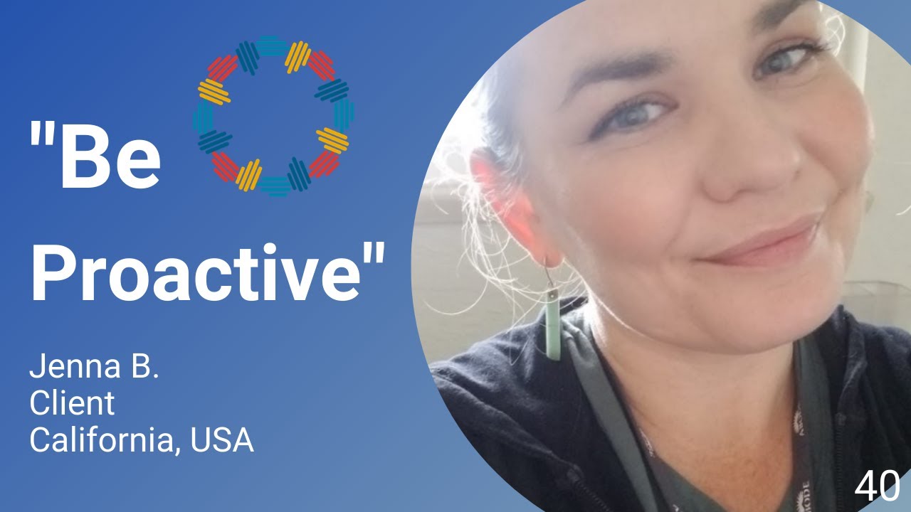 2 Minute Insights: Jenna B - "Be Proactive" - YouTube