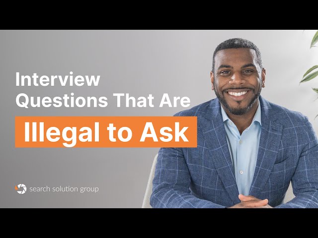 Job Interviews Permissible And Impermissible Questions 13