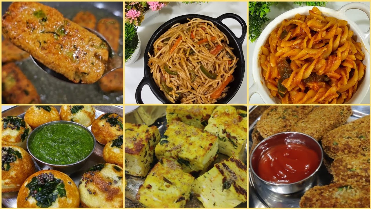 Monday to Saturday Delicious Healthy Snacks Recipes to try 😋 - YouTube