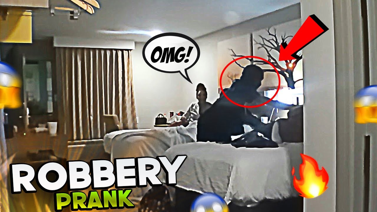 Robbery Prank on Roommate !!🤯 (Gone Wrong) *He Pulled a 🔫* - YouTube