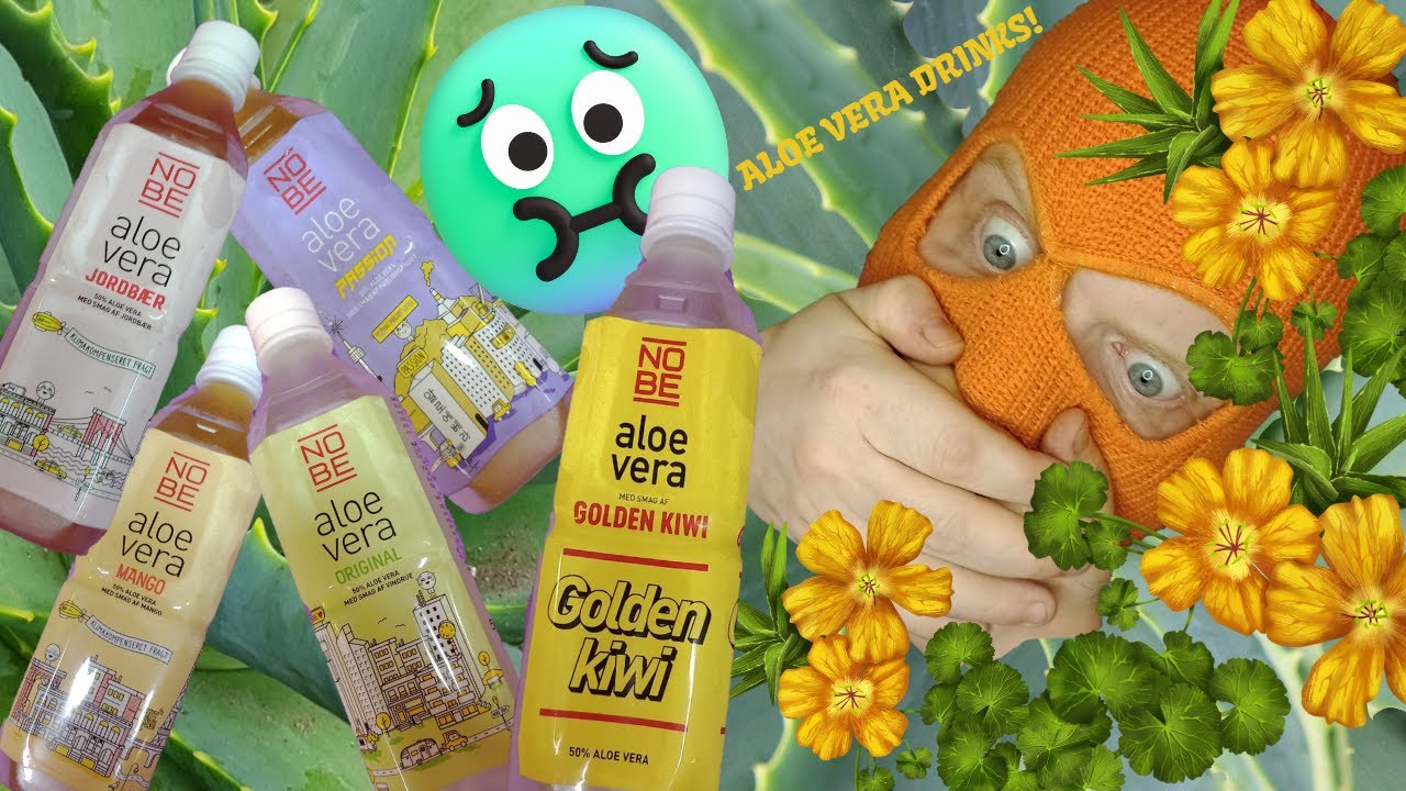 ALOE VERA DRINKS! Taste test! - YouTube