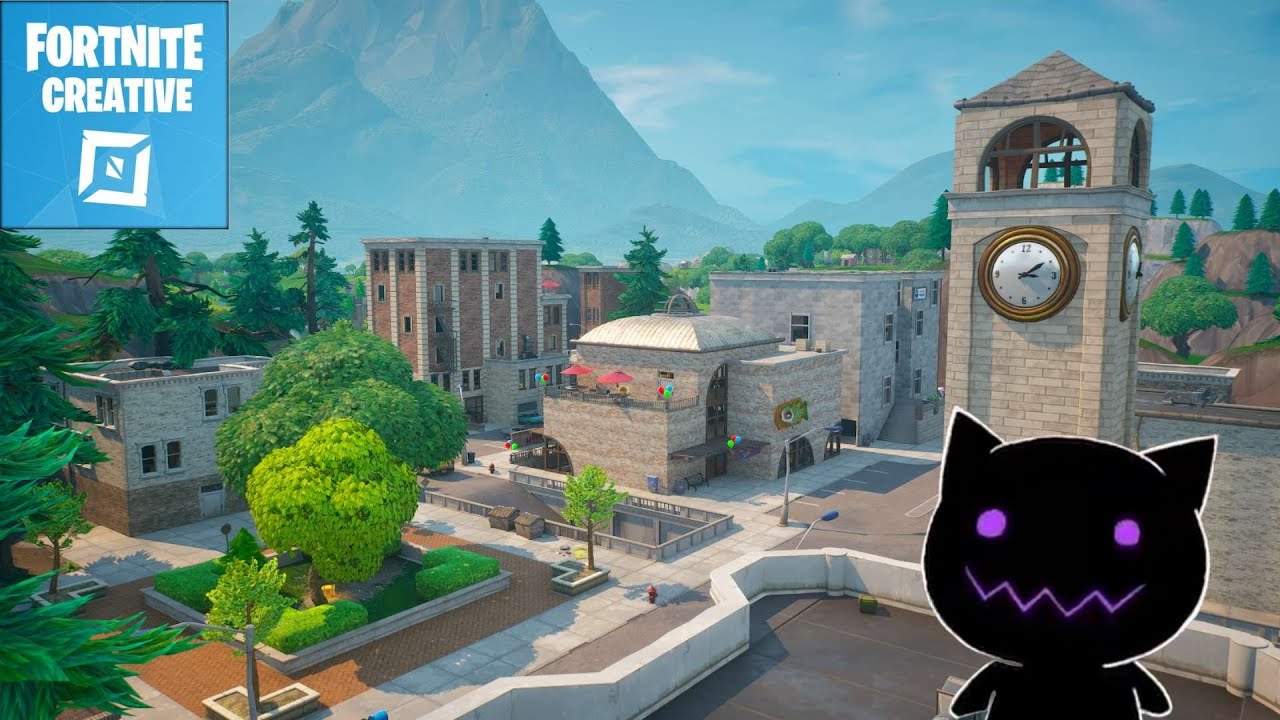Finishing Up The Game - Fortnite Creative Building Stream - YouTube