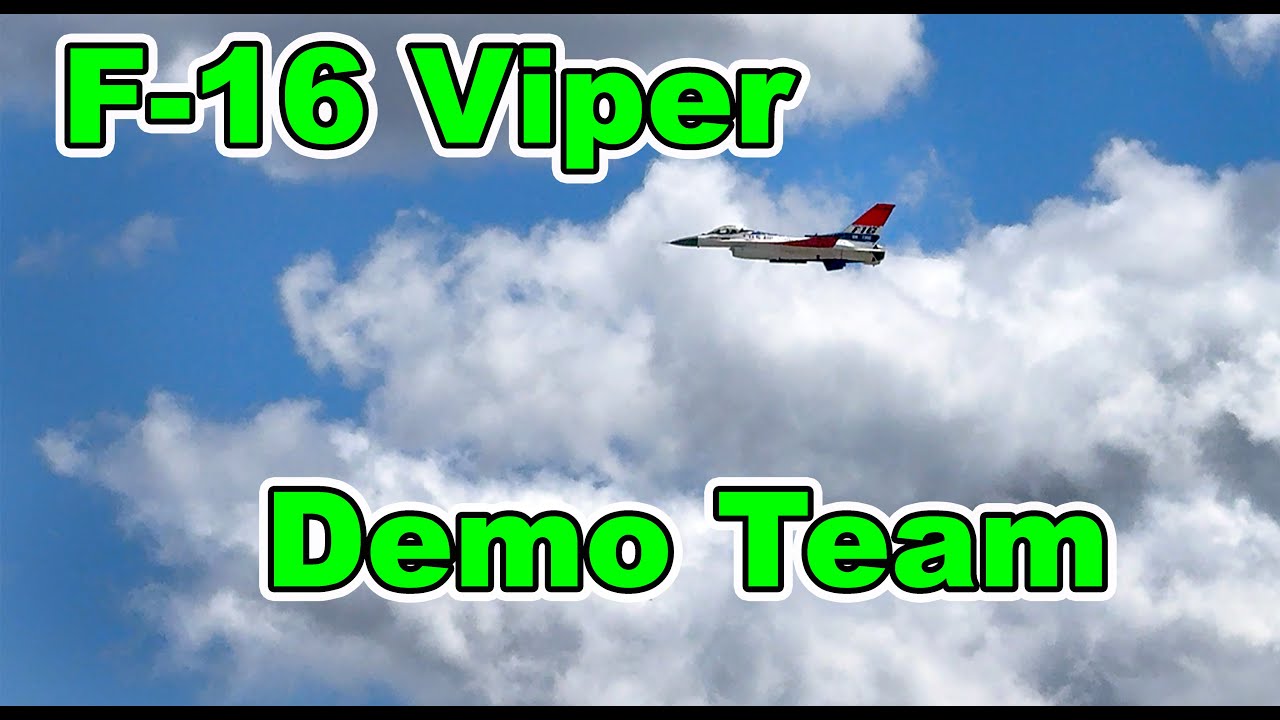 U.S. Air Force F-16 Viper Demo Team Air Dot Show at Harrisburg ...