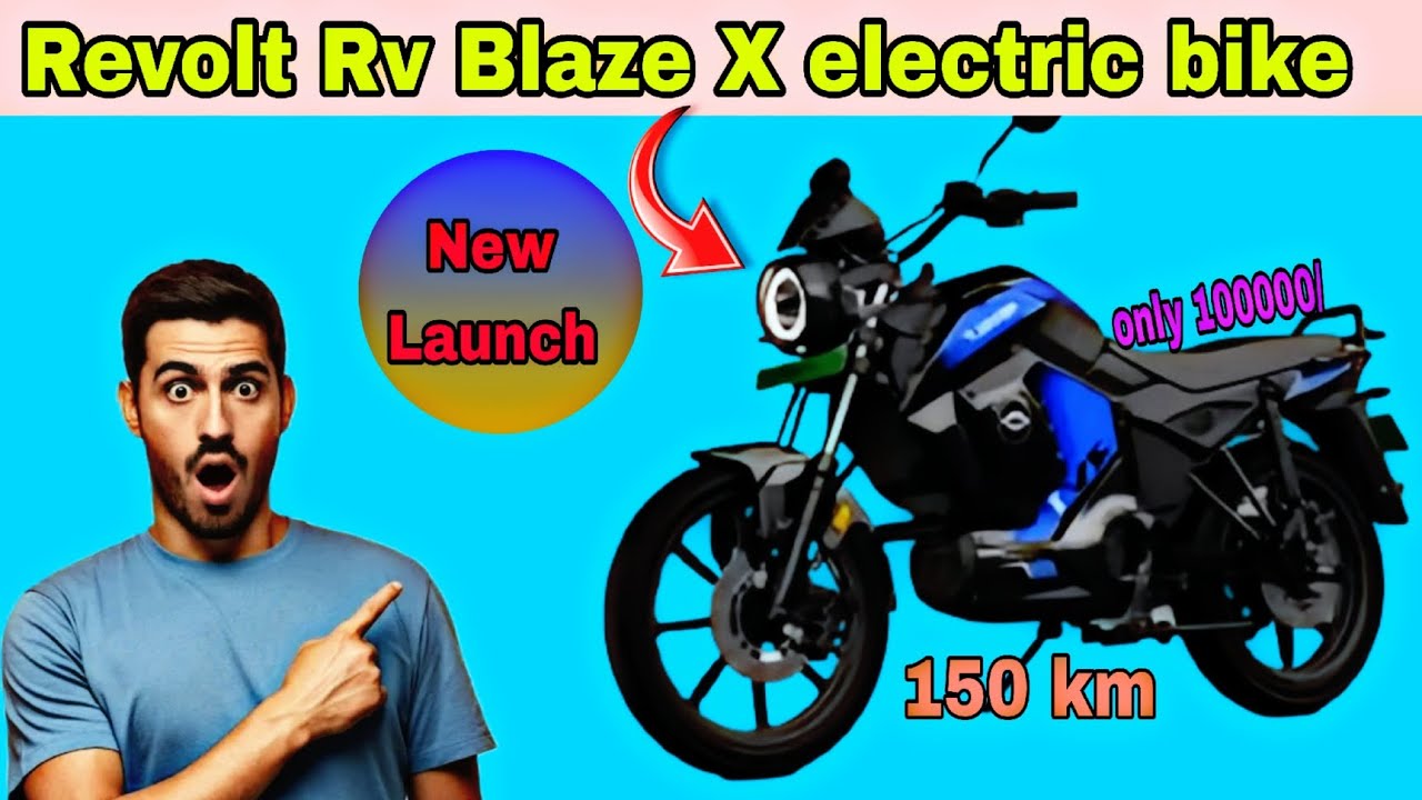 Revolt rv blaze x electric bike 🔥 150 km Range in just 1lack | is this ...