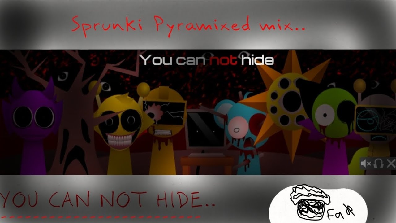 "YOU CAN NOT HIDE" - Sprunki Pyramixed Mix Phase 2 | FadeRipperZ3d ...