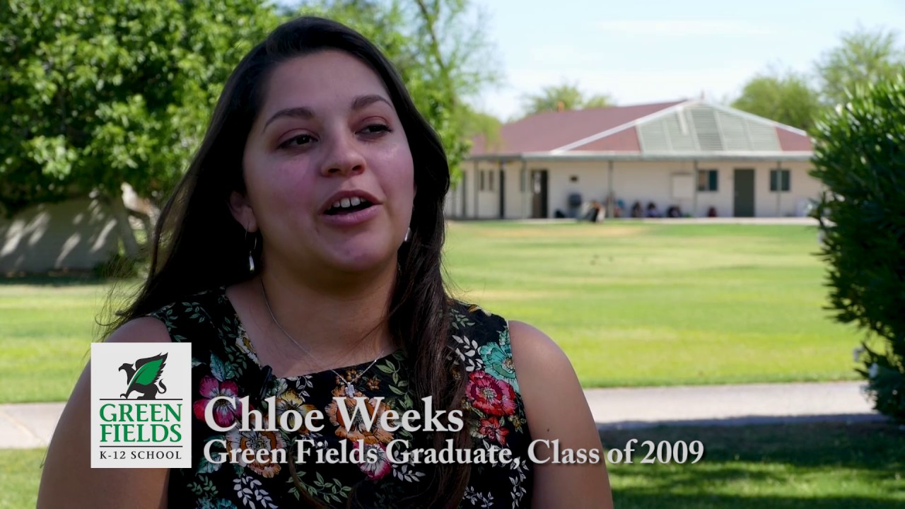 Green Fields School Testimonial Chloe Weeks - YouTube