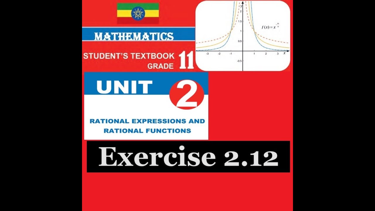 Mathematics Grade 11 Unit 2 Exercise 2.12@Girma21 - YouTube