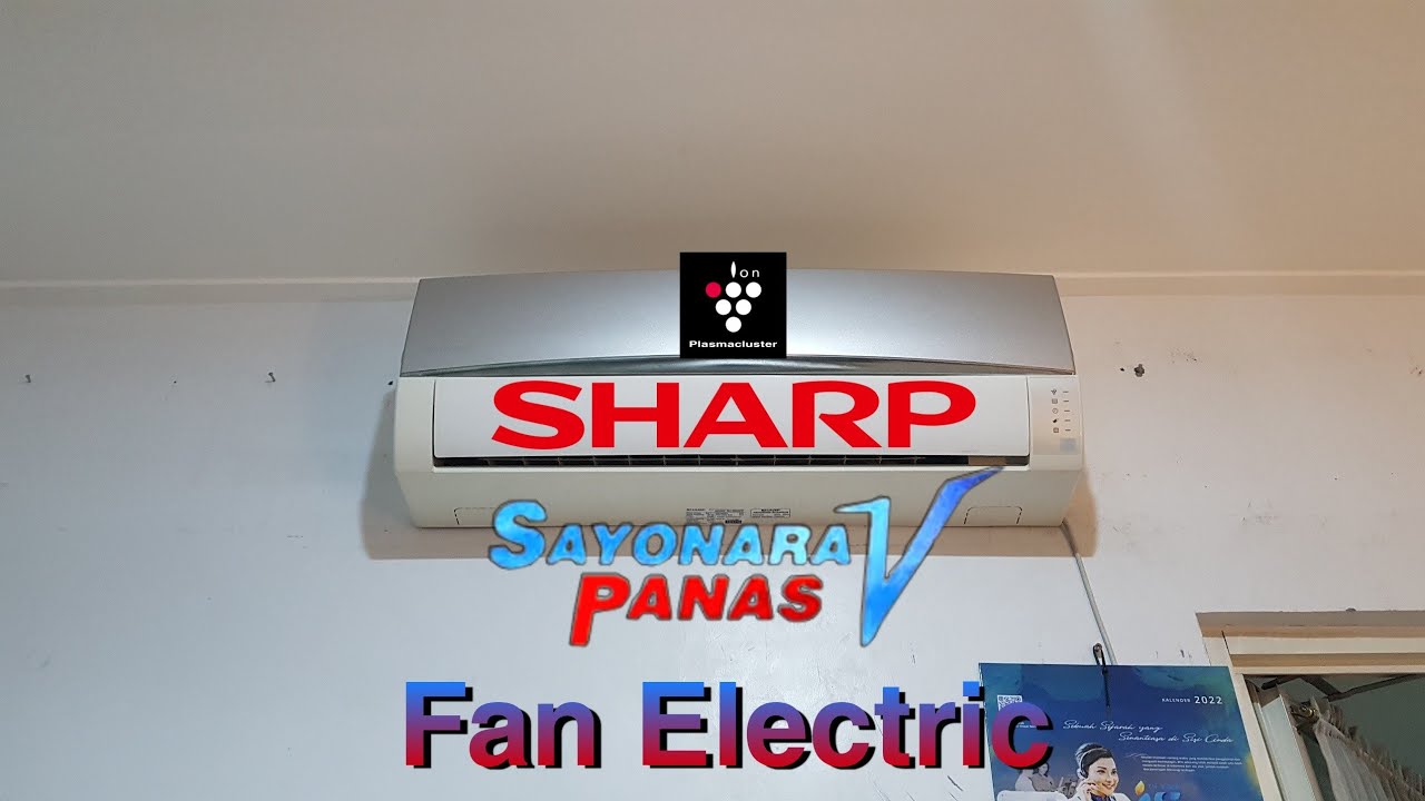 KIPAS Angin model AC SHARP "Sayonara Panas V" Plasmacluster LW Fan ...