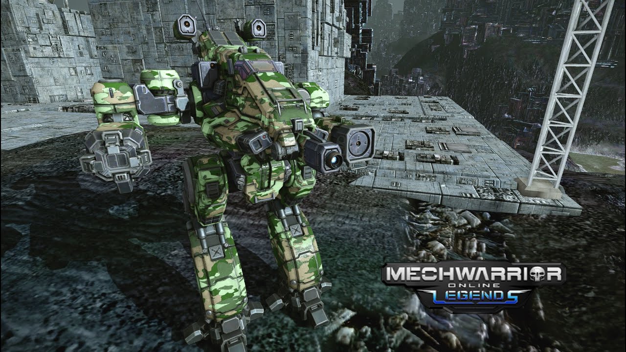 MWO #1103 - Bushwacker - Der flotte Thunderbolt Support - YouTube