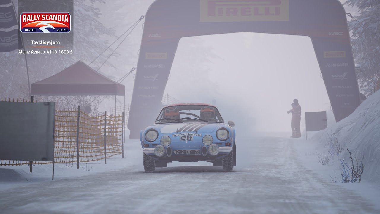EA Sports WRC - Alpine A110 1600S - Rally Norway / Heavy snow - YouTube