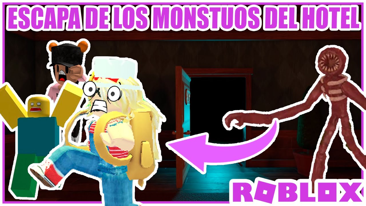 ROBLOX DOORS 😱 ¿PUEDES ESCAPAR de los MONSTRUOS del HOTEL? 💀 con SUBS ...