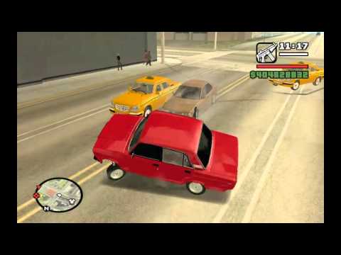 Vaz 2107 Gta San Andreas  Gameplay