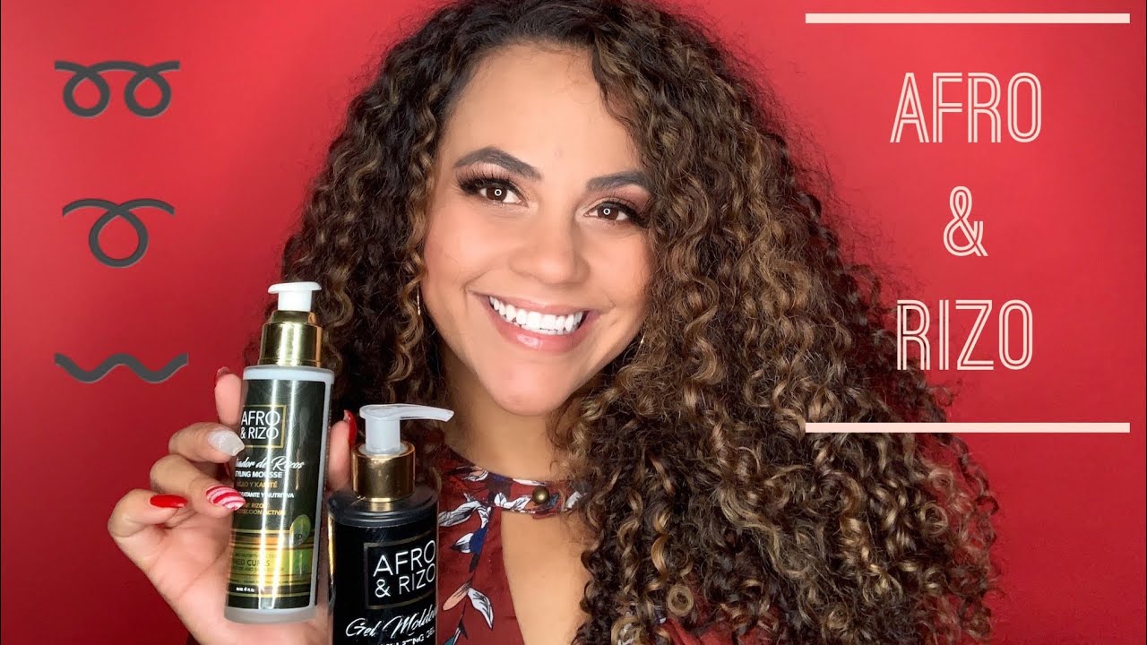 Afro & Rizo Curly Hair Style - YouTube