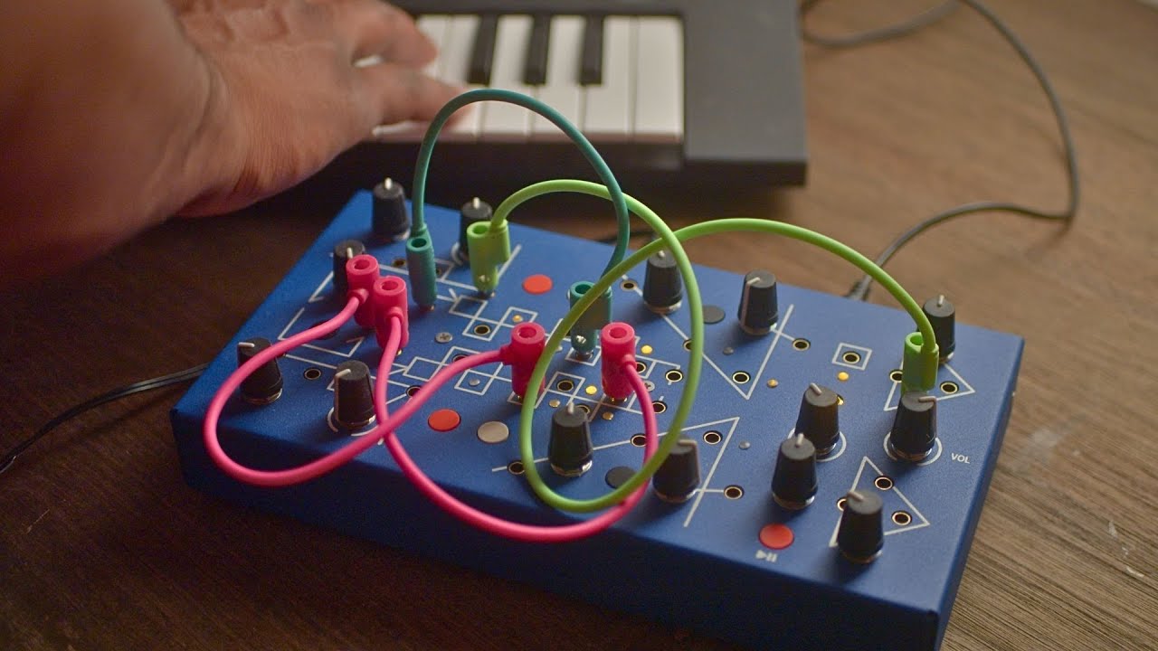 Four Chords - Lorre Mill Double Knot Modular Synth // Rhodes) - YouTube