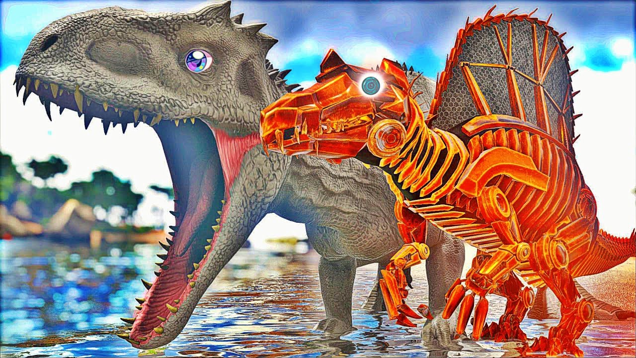 Nasceu Um Bebê Bionic Espinossauro no Ovo Misterioso! Super Pai ...