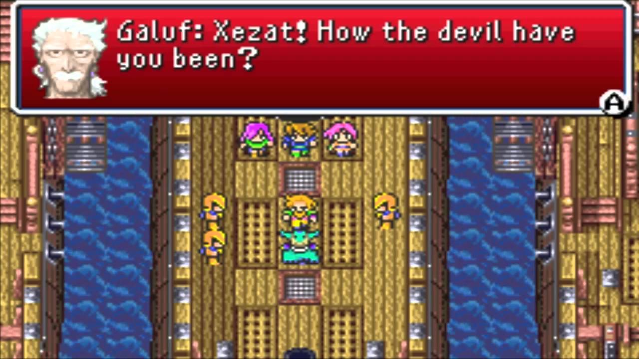 Final Fantasy 5 Advance (GBA) Part 31 The Surgate Castle Fleet and ...