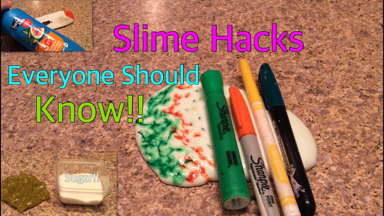 Slime Hacks Everyone Should Know!! - YouTube