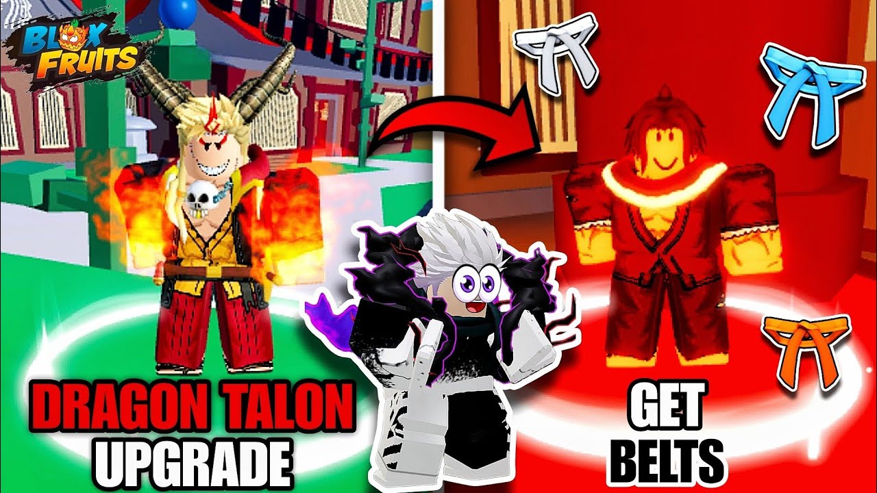 How To Get *All Belts* | How to Upgrade Dragon Talon | Easy Quest of ...