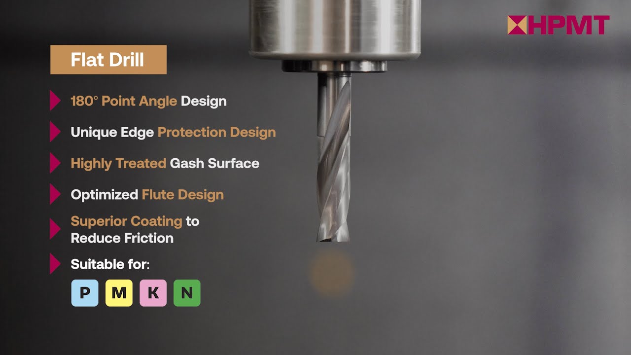 HPMT Tool Test: Flat Drill for flawless drilling on complex surfaces ...
