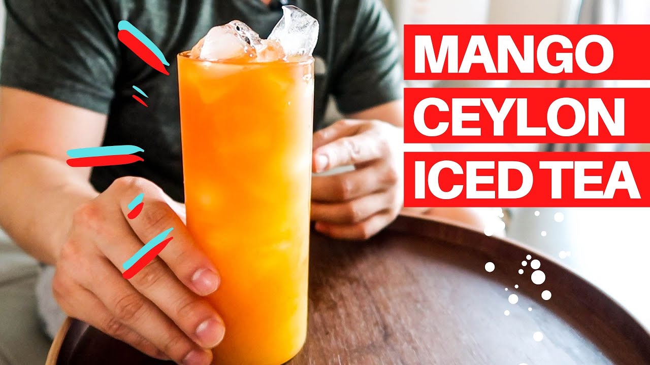 Summer Iced Tea Recipe: Mango Juice & Ceylon Tea | 50/50 Mix | Beat ...