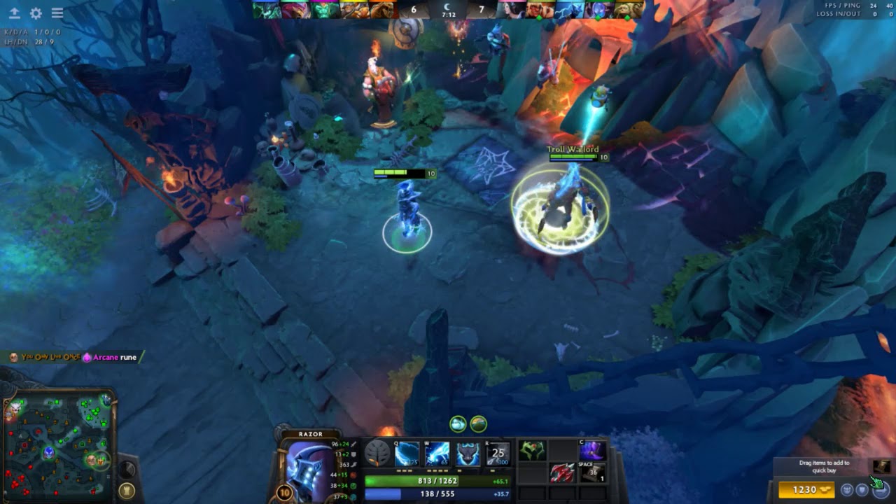 Dota2 - Hero Challenge R3 - Razor - YouTube