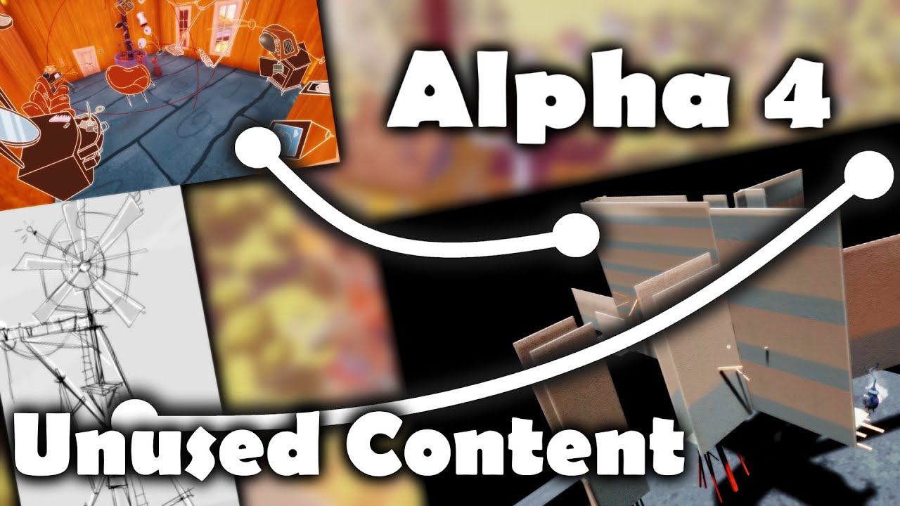 Hello Neighbor Alpha 4 Secrets & Unused Content - YouTube