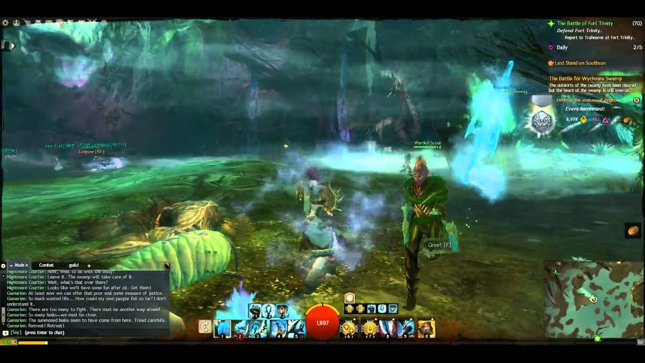GW2 Great Jungle Wurm - YouTube