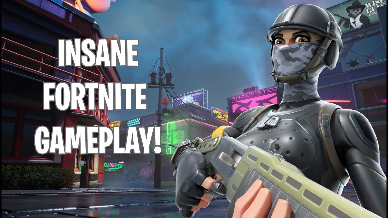 INSANE FORTNITE GAMEPLAY!!! - YouTube