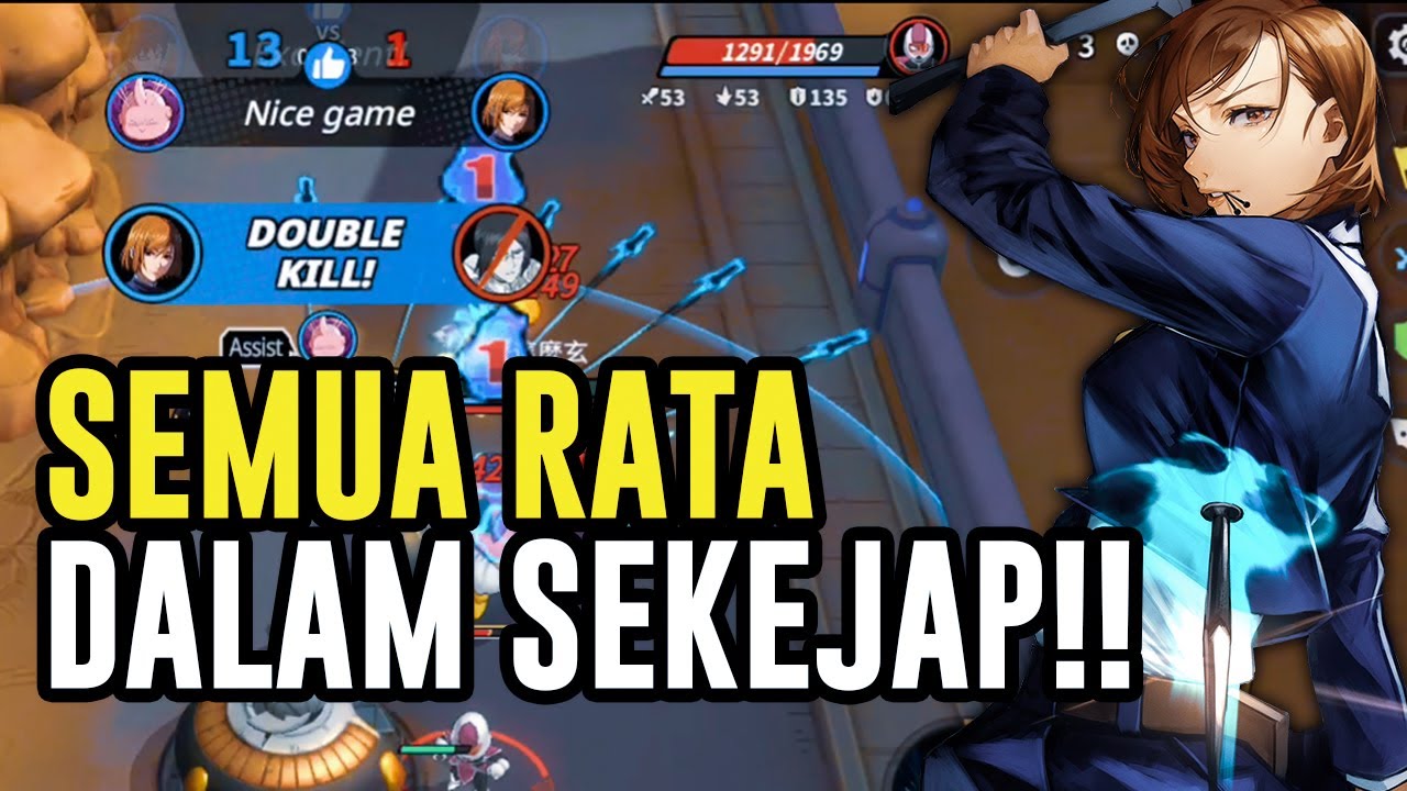 NOBARA KUGISAKI Hero RANGE CARRY TERBAIK Untuk Saat INI - Jump Assemble Indonesia (Jujutsu ...
