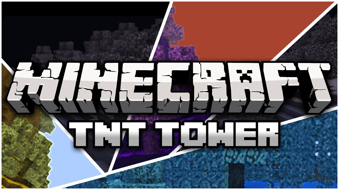 Minecraft - TNT Tower Explosion - YouTube