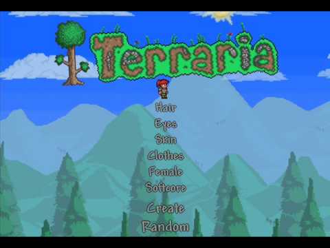 Terraria - Female character (update 1.1) - YouTube