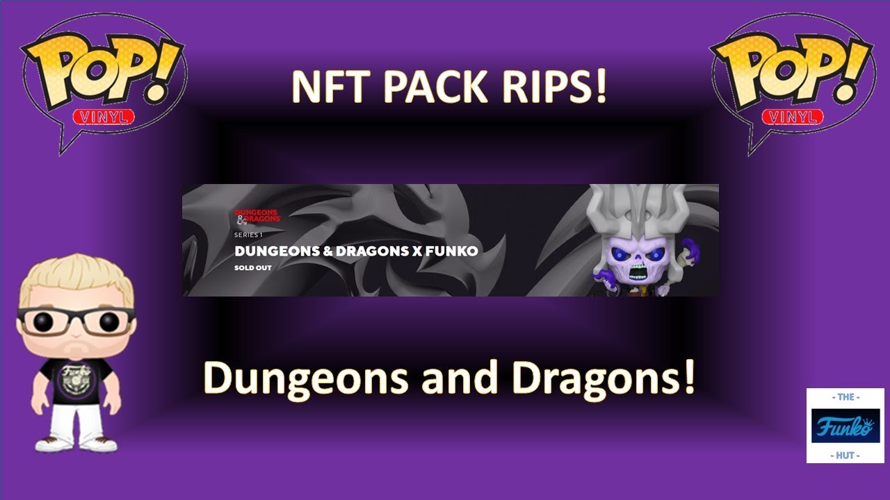 Digital Funko Pop! Dungeons and Dragons NFT 6 Premium Pack Rips! - YouTube