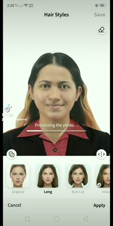 HOW TO EDIT ID PICTURE? #idpicture #cristineramos - YouTube