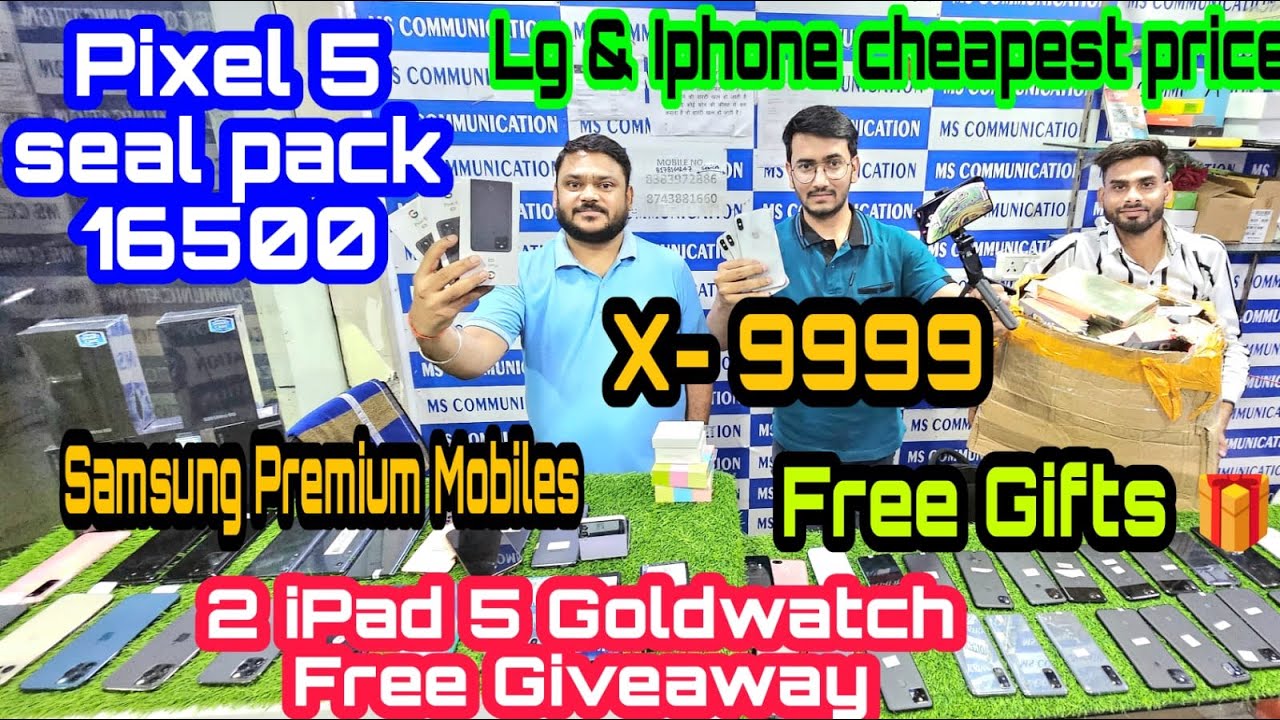 IPHONE X SIRF 9999 , PIXEL 5 SEAL PACK/12PRO DEAL PRICE/GOLD WATCH IPAD ...