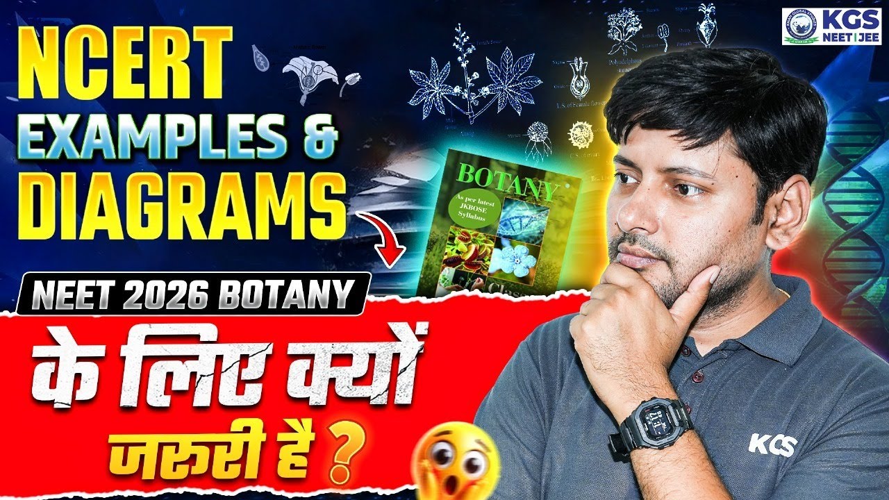 NCERT Examples & Diagrams | NEET 2026 Best Strategy | NEET 2026 Botany ...