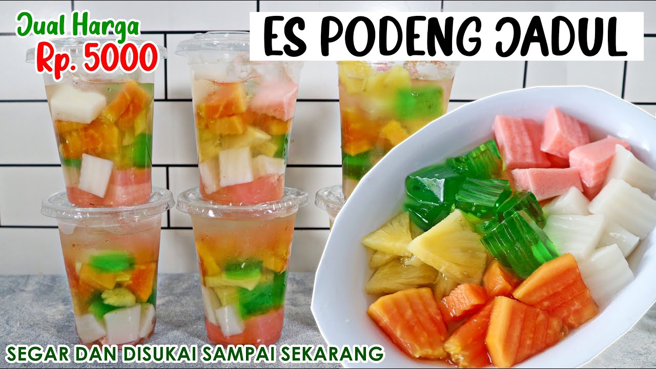 Bikin ES PODENG CUP VIRAL di Daerahku, Bisa banget buat Ide Jualan ...