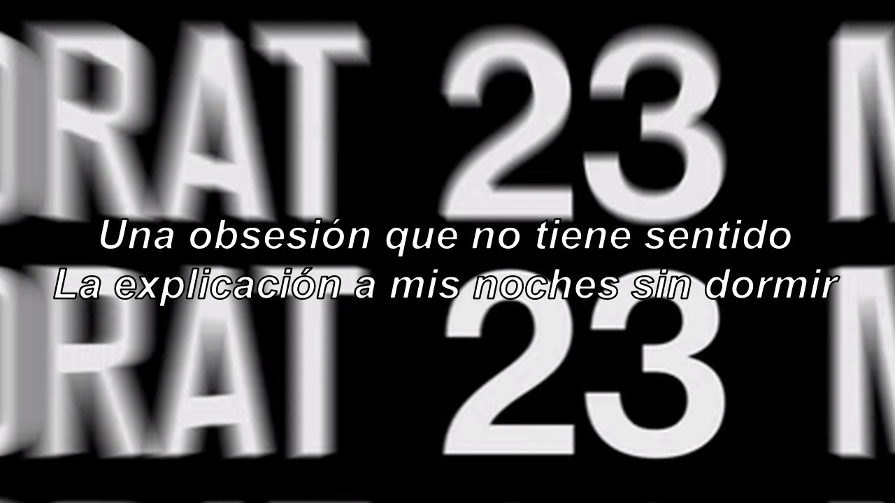 Morat - 23 (Letra) - YouTube