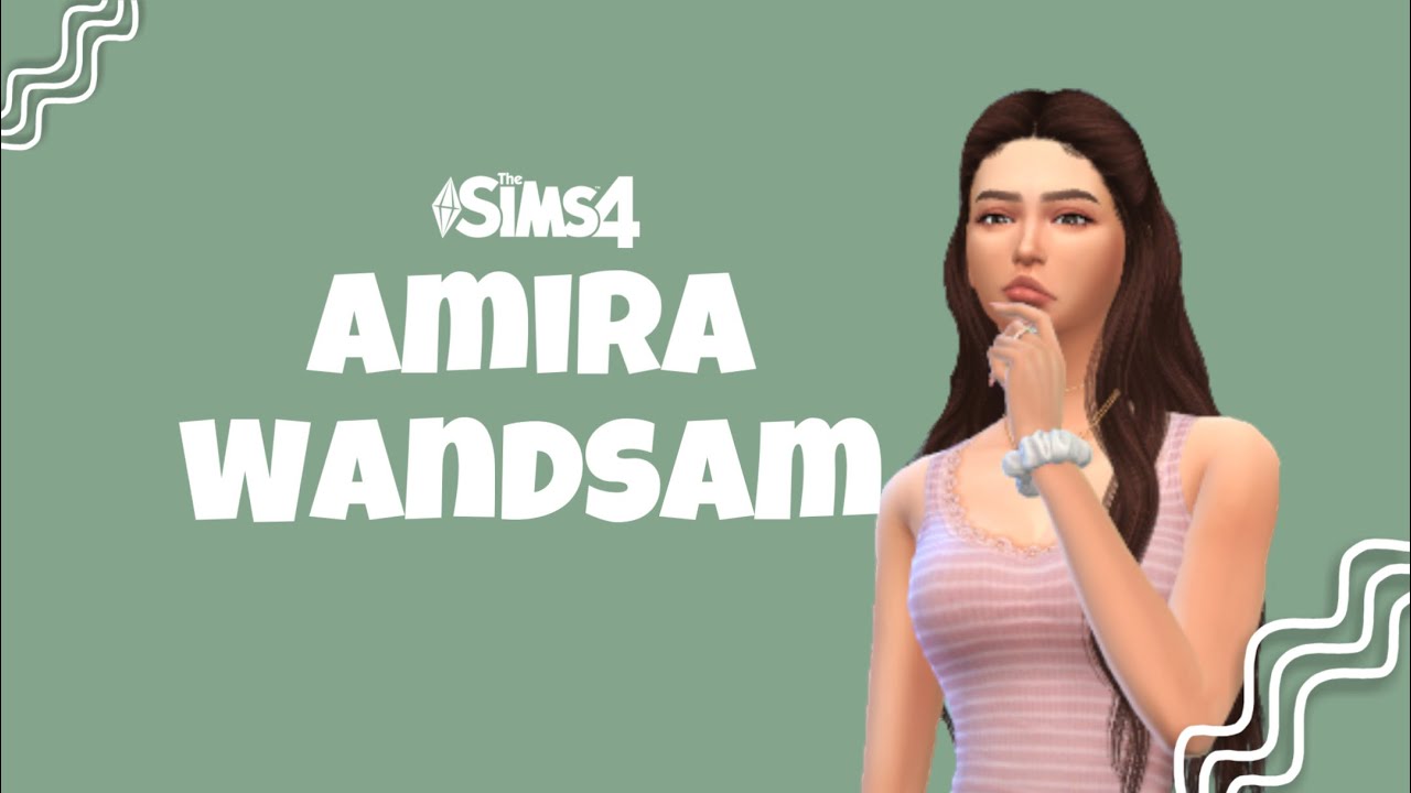 Creating Amira Wandsam + CC | Sims 4 - CAS - YouTube