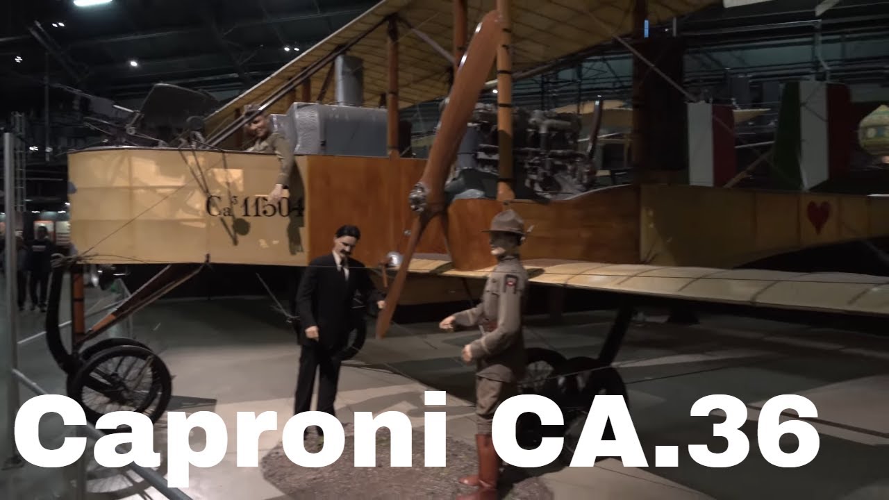 Caproni CA.36 Italian heavy bomber of WW1 - YouTube