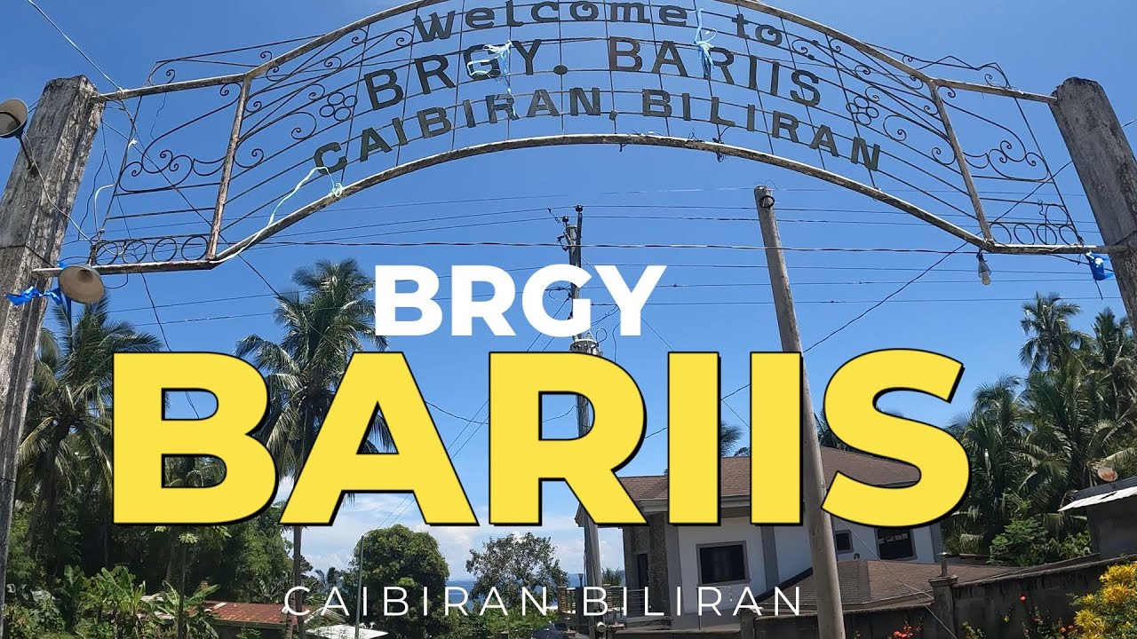 Tour in Brgy Bariis Caibiran Biliran | Brgy Bariis | Papa Nelly travel ...