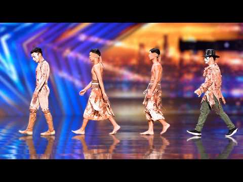 Creepy Dance Crew Made the Judges Think They Were Possessed