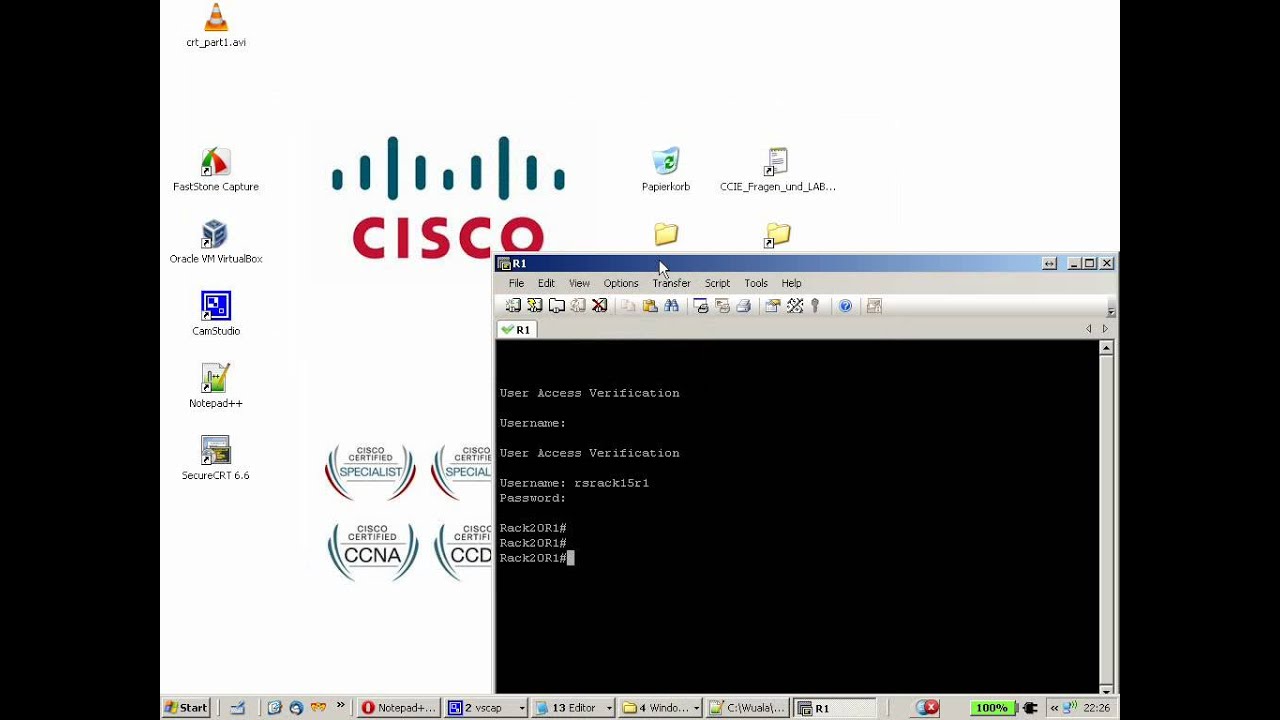 Create An Automatic Login Script For Multiple Devices Using Securecrt
