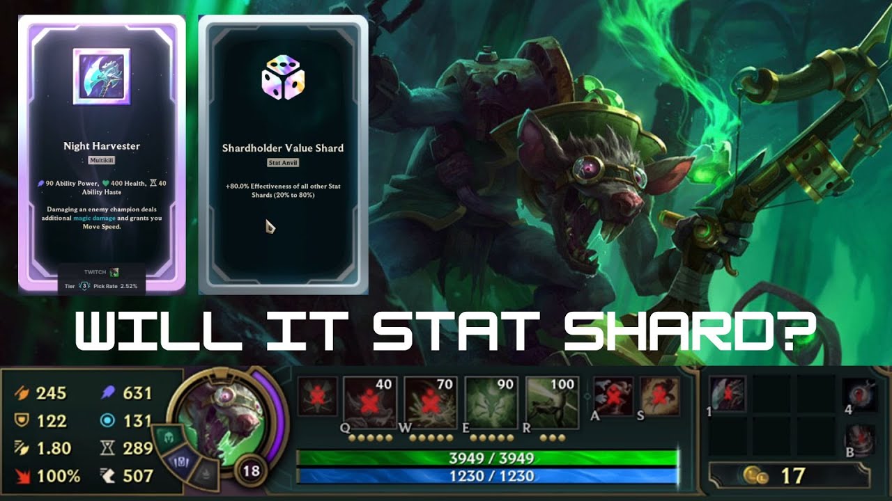The OPTIMAL Way To Play Twitch, 300 TRUE DAMAGE Per Second! Will Twitch ...