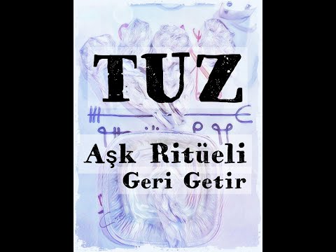 TUZ İLE AŞK RİTÜELİ .❤️. SEVGİLİYİ GERİ GETİRME . 💯.❤️. Manevi Bilge