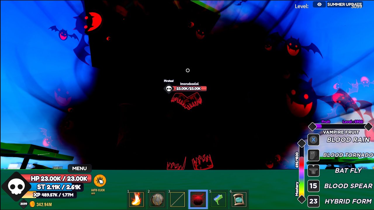 vampire showcase (one fruit) - YouTube