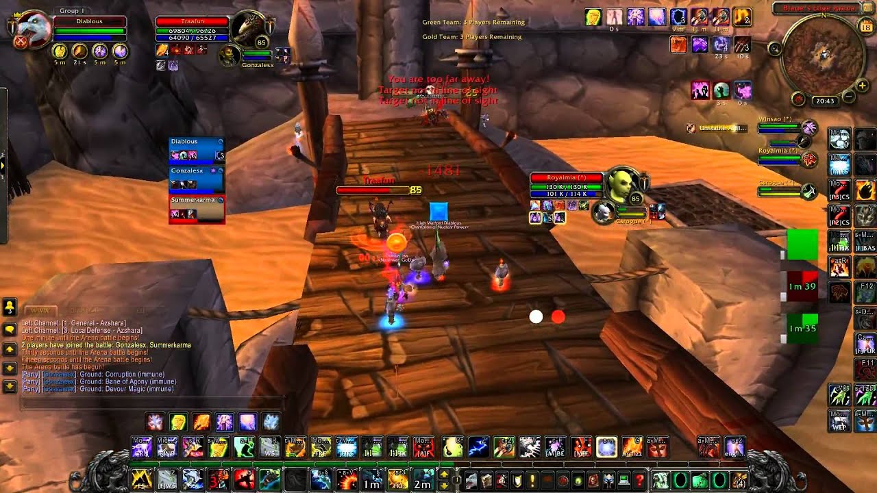 Diablous enhancement s10 arena 16 - YouTube