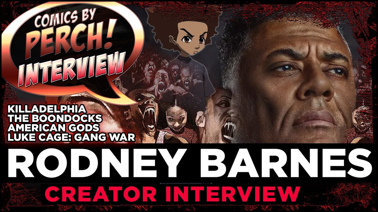 Talking comics with Rodney Barnes - YouTube
