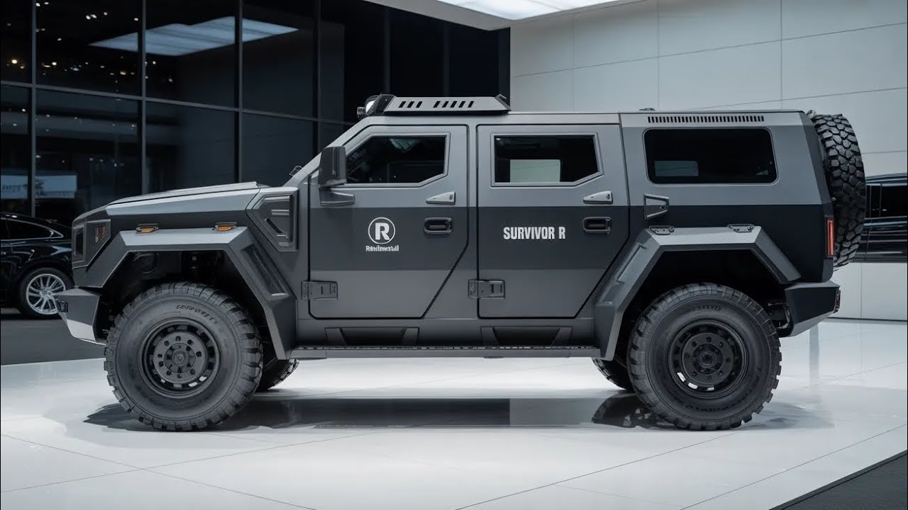 Rheinmetall Survivor R – Civilian Military Armored Vehicle | VR9 Blast ...