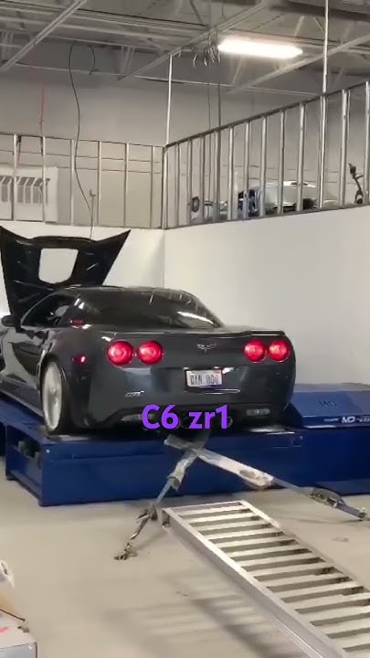 C6 ZR1 dyno pull - YouTube