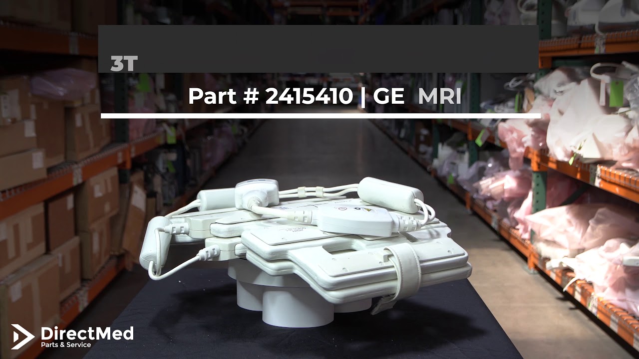 3T 8 Channel HDMR2 Torso Array Coil Rx Part # 2415410 | GE MRI - YouTube